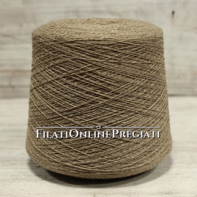 WSO121bsm Filato in cashmere e lana colore beige scuro melege 5,5€/hg ...